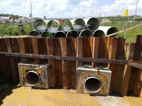 Flowtite, Hobas Create Sustainable Stormwater System at Kraków Airport