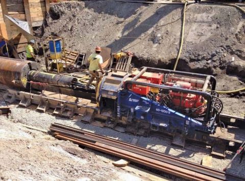 Multiple Grade-Sensitive Pipe Rams in Soft Soils for WSDOT