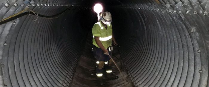 GCCM Used as a Preventative Measure for New Culvert Lining