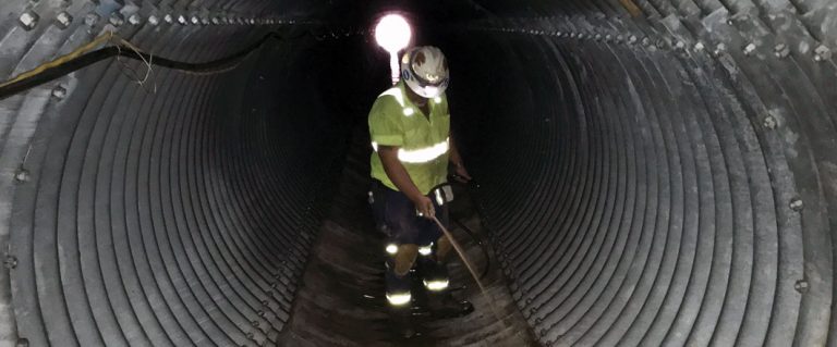 GCCM Used as a Preventative Measure for New Culvert Lining