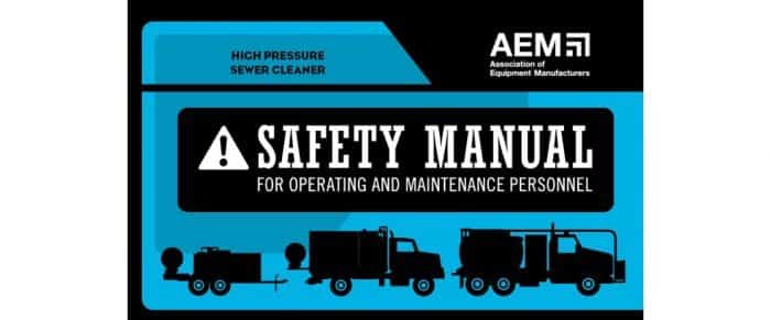 AEM Produces New High-Pressure Sewer Cleaner Safety Manual