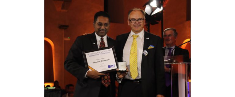 Ariaratnam Awarded the ISTT Gold Medal | Trenchless Technology