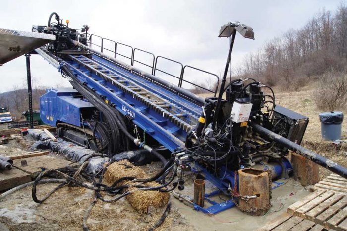 Maxi Rig Work in Urban Settings | Trenchless Technology