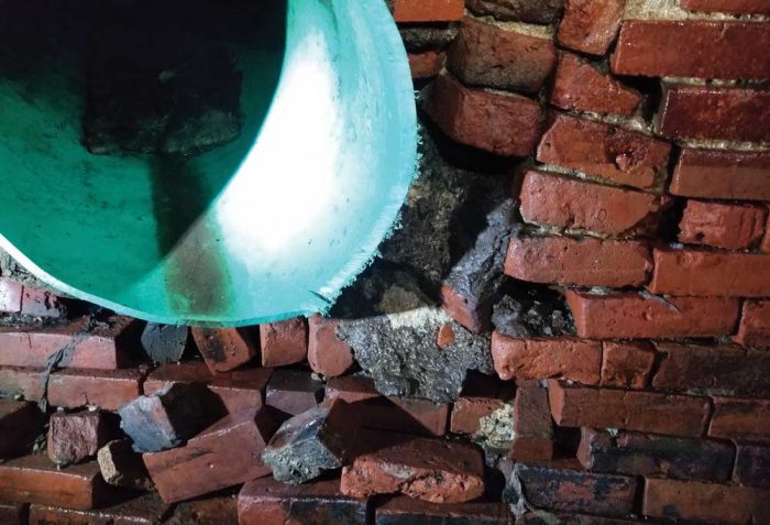 Sliplining a 154-year-old Brick Culvert Beneath Montreal