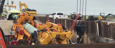 Installation Force Evaluation of a Direct Pipe Shore Approach