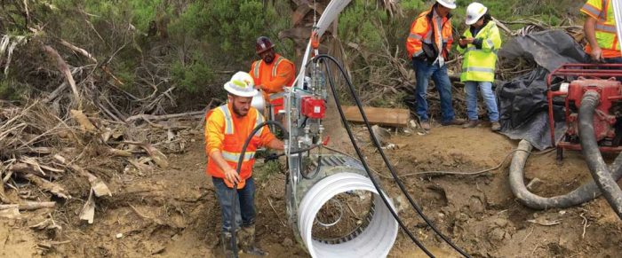 Spiral Wound Pipe Lining in California | Trenchless Technology