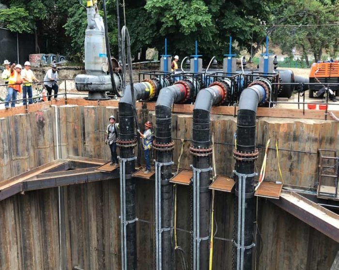 Emergency Bypass Enables Critical Repairs for Aging L.A. Sewer Line