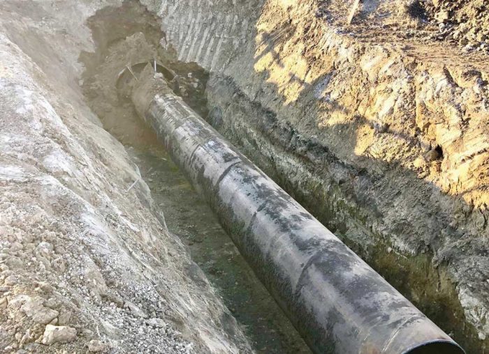 Large Diameter Guided Bore in Alberta, Canada | Trenchless Technology