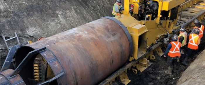 Large Diameter Guided Bore in Alberta, Canada | Trenchless Technology
