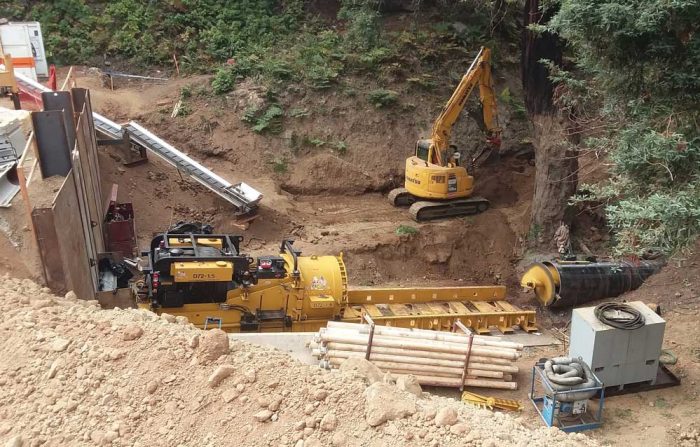 Auger Boring in Big Sur | Trenchless Technology