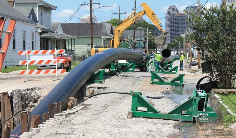 Sliplining in Urban Areas | Trenchless Technology