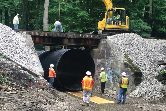 Culvert Repair Along the Wheeling & Lake Erie Railway | Trenchless ...