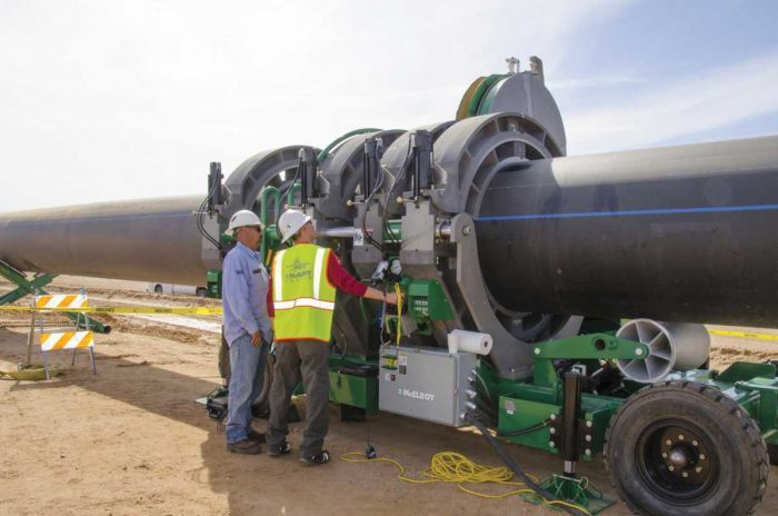 Fusing Large Diameter Pipe? We Have you Covered