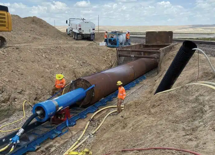 Pipe Ramming in the Cowboy State | Trenchless Technology