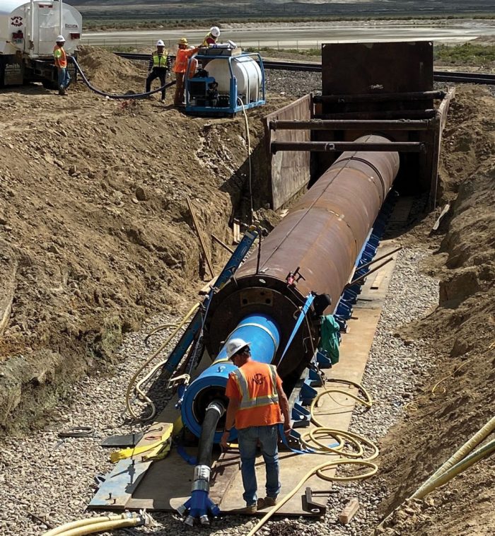 Pipe Ramming in the Cowboy State | Trenchless Technology