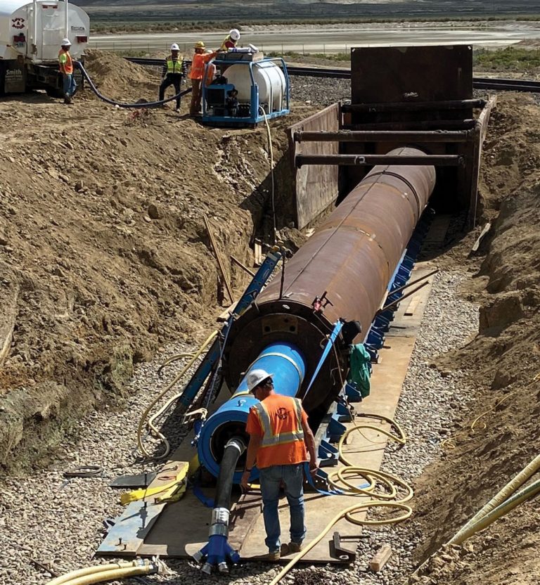 Pipe Ramming in the Cowboy State | Trenchless Technology