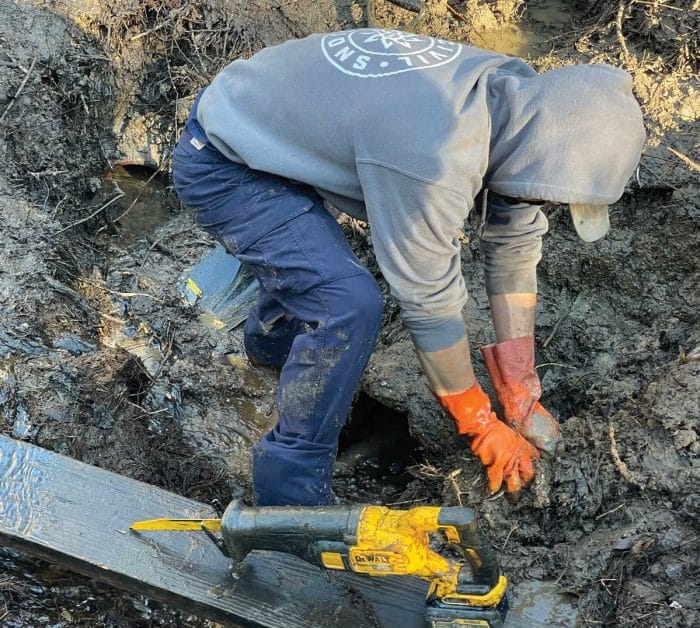 CIPP Rehab of an Aging Stormwater Inlet Pipe