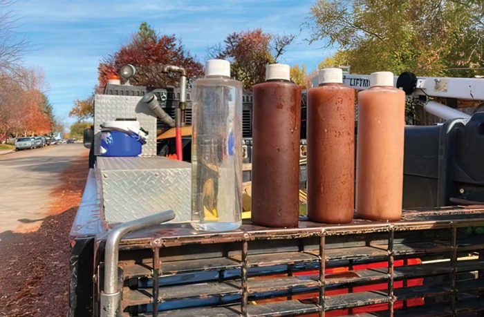 Ice Pigging vs Water Flushing | Trenchless Technology