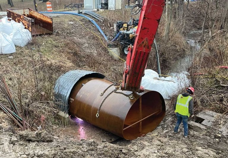 Sliplining Proves to Be the Solution for Indiana Culvert Rehab | Trenchless Technology