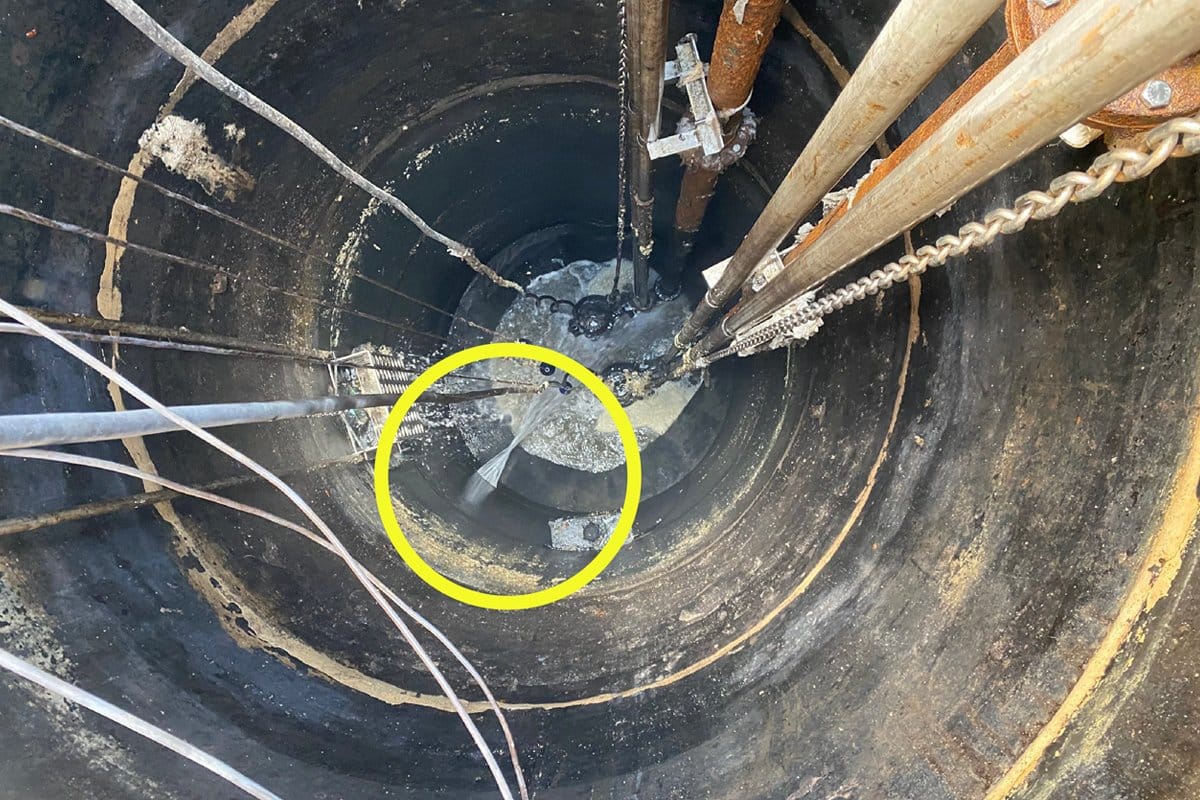 Injection Grouting a Wet Well in the Bahamas