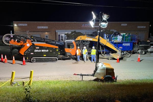 New Directional Drill Helps G&W Construction Efficiently Complete its Bore